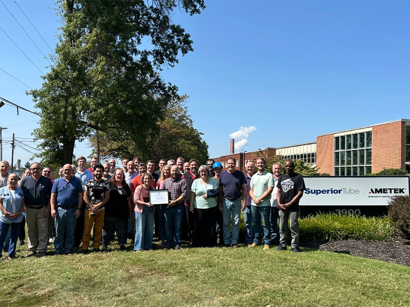 Superior Tube Celebrates 90 Years of Tubing Excellence